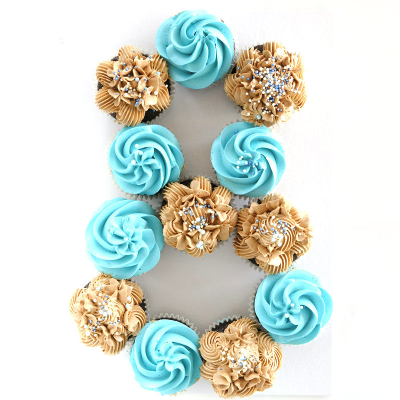 Number Bloom Cupcakes Bloom Cupcakes